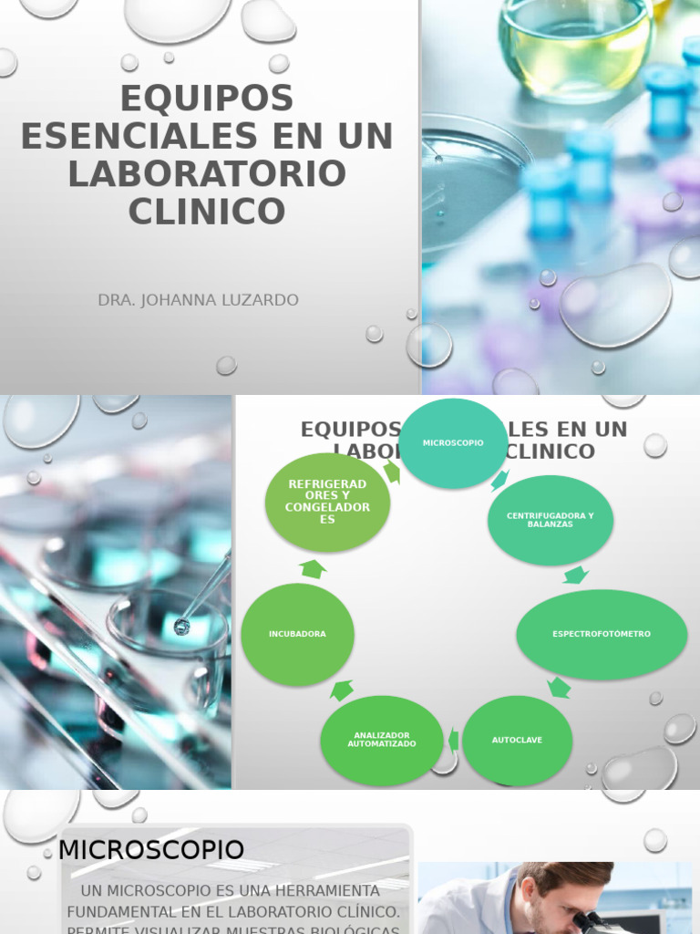 5.Equipos Esenciales en Un Laboratorio Clinico | PDF