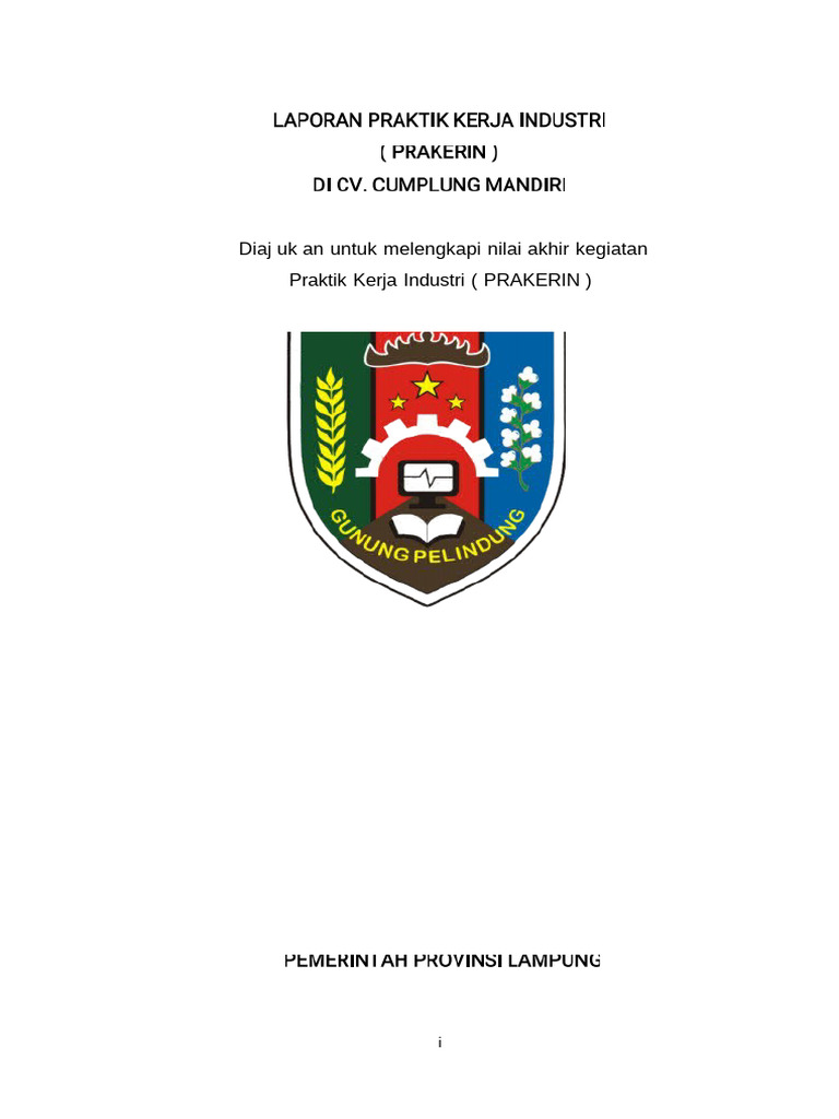Contoh Laporan Prakerin TKR Sistem Garda YOGAPUTRAARDIYANSYAH | PDF