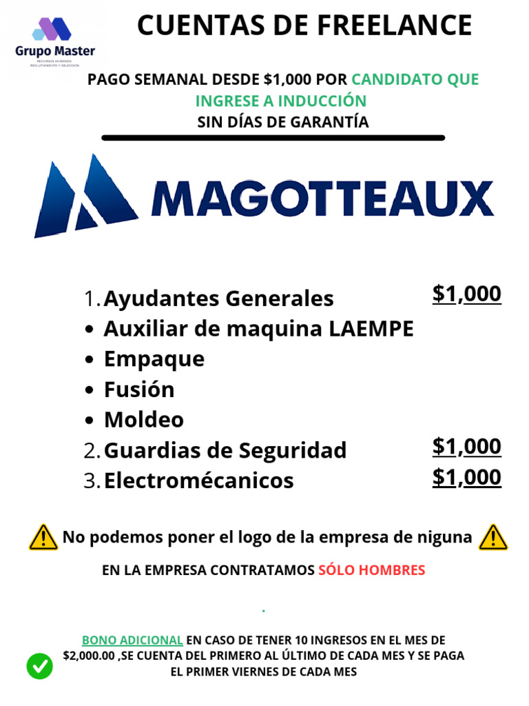 Magotteaux - Freelance Individual | PDF