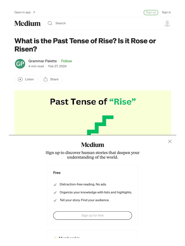 What Is Medium Pdf Grammatical Tense Verb