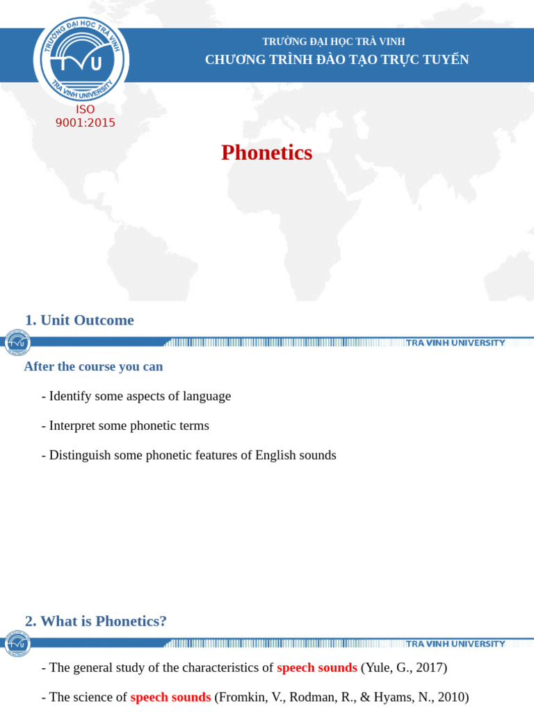 Chapter 2 - Phonetics | PDF