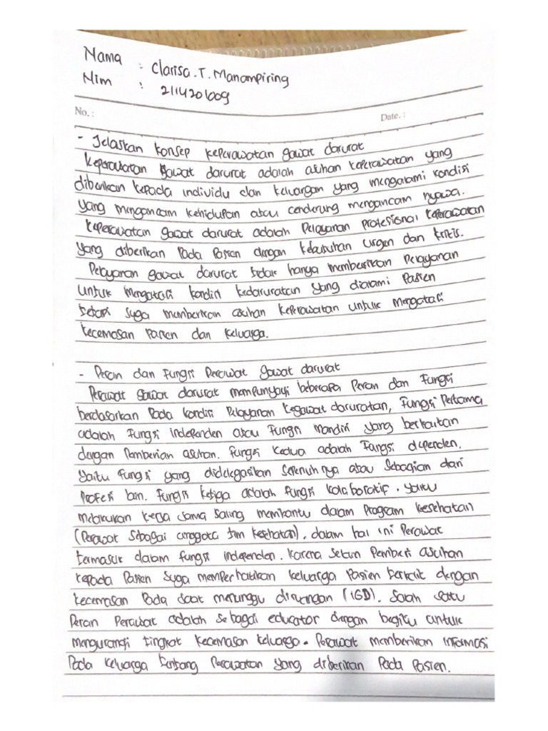 TUGAS 1 GAWAT DARURat | PDF TUGAS 1 GAWAT DARURat | PDF