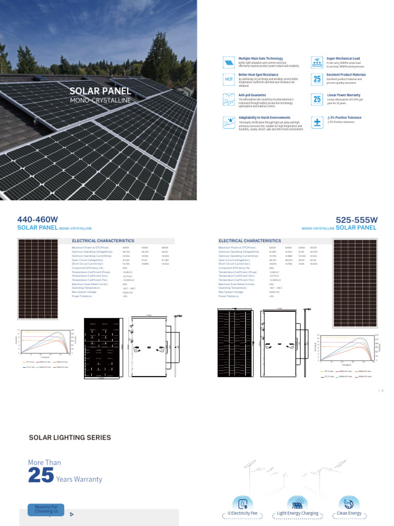 Solar lights catalog | PDF