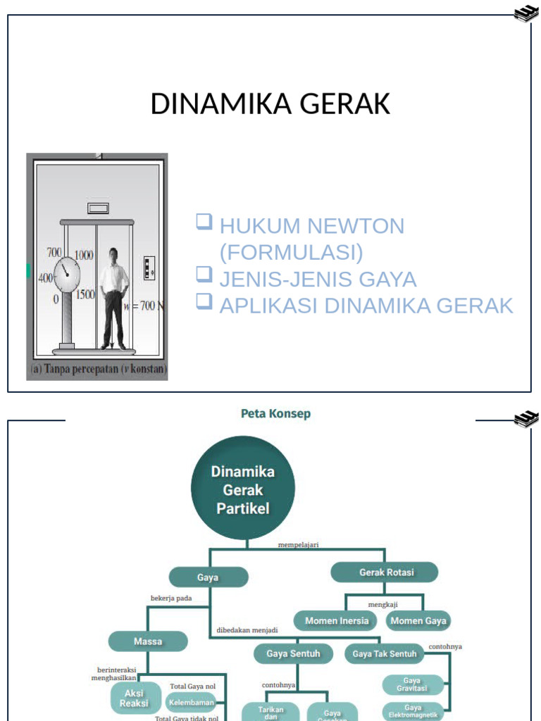 Hukum Newton Tentang Gerak Dan Jenis2 Gaya - P | PDF