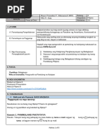 Activity Sheet (Paghahambing) | PDF | Language Arts & Discipline
