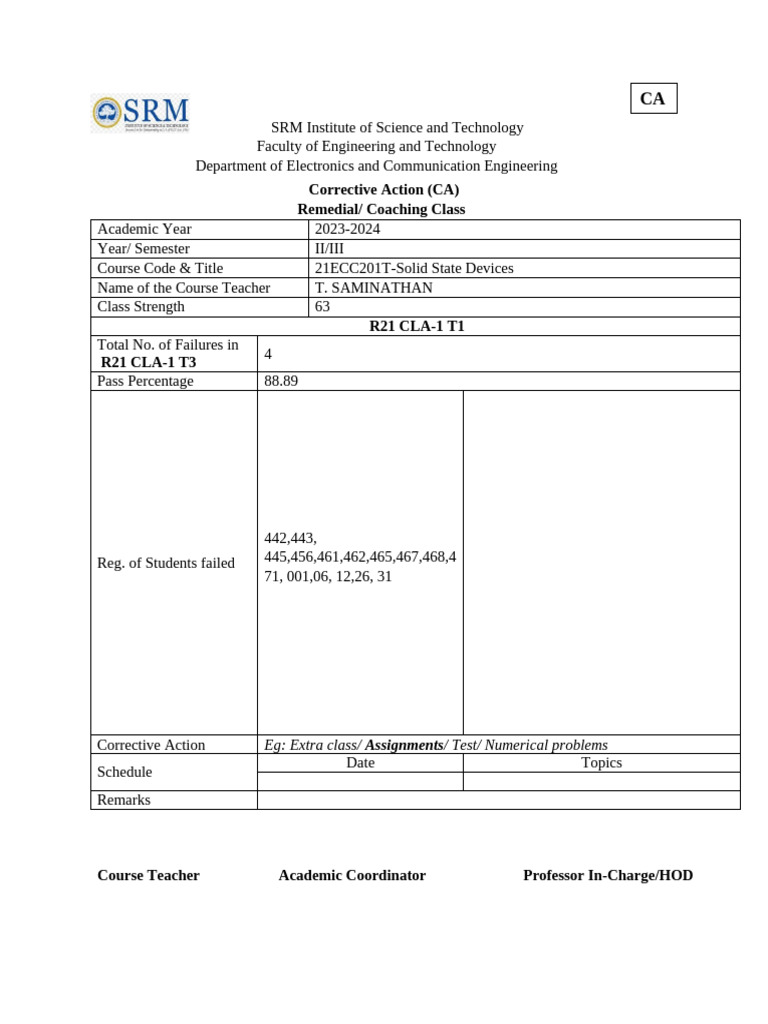CT2 - Remedial ADC | PDF