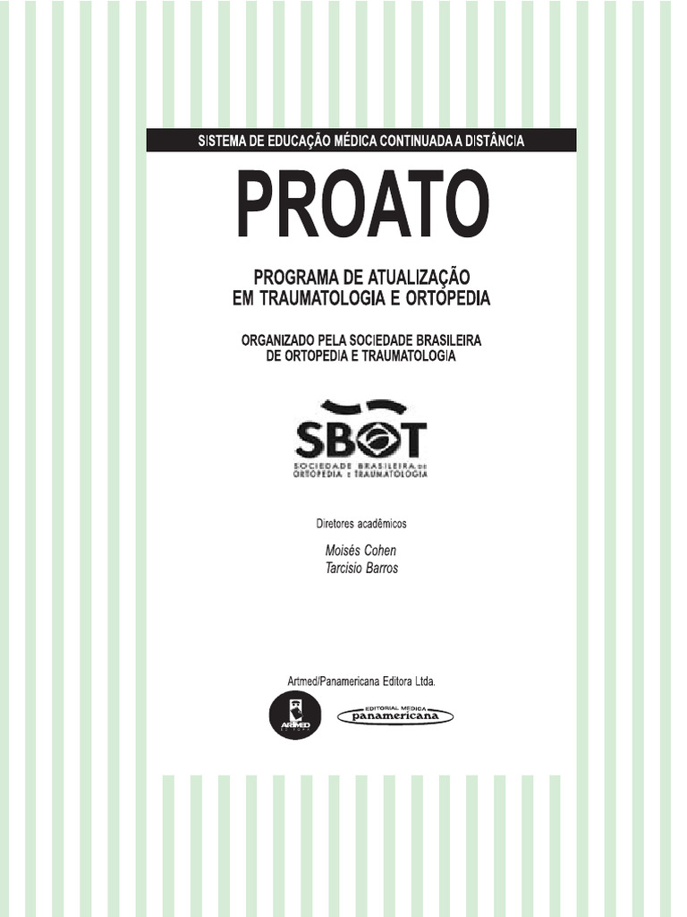 PROATO - Princípios Gerais Das Osteossínteses | PDF