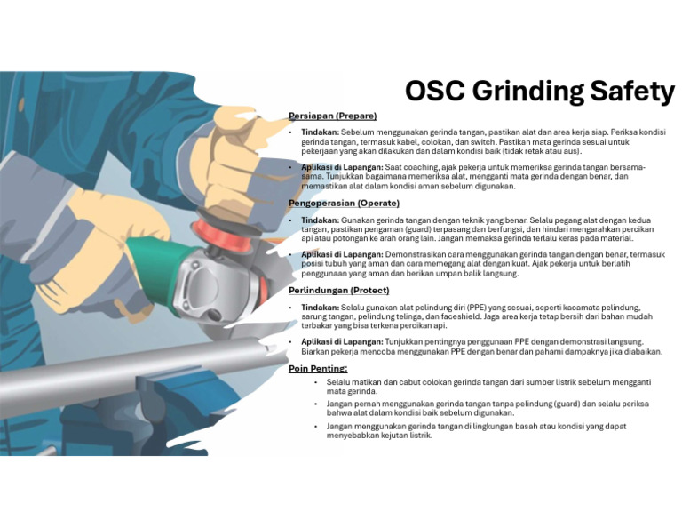 OSC Grinding Safety | PDF