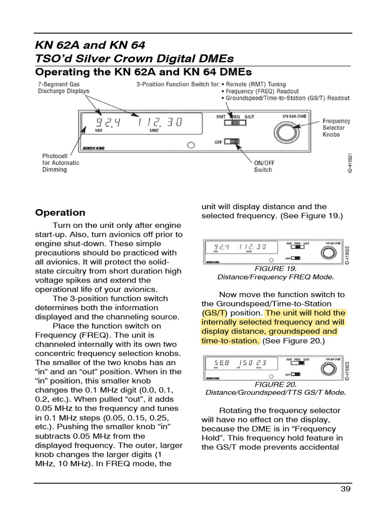 KN 62a-Kn 64 - Dme - & - KR87 - Adf | PDF