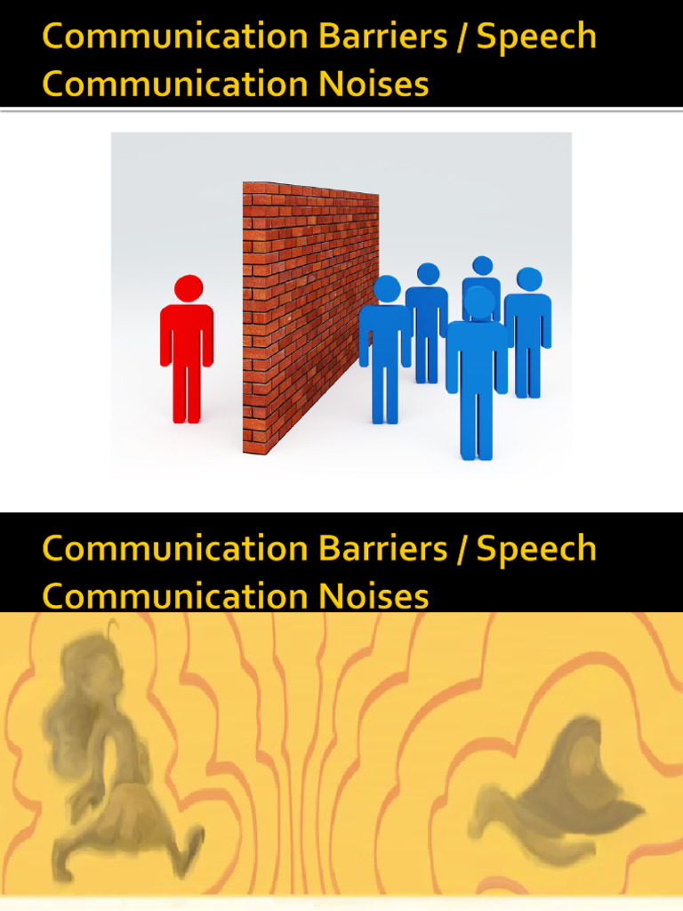CHAPTER 1.1 - Comm Barriers | PDF