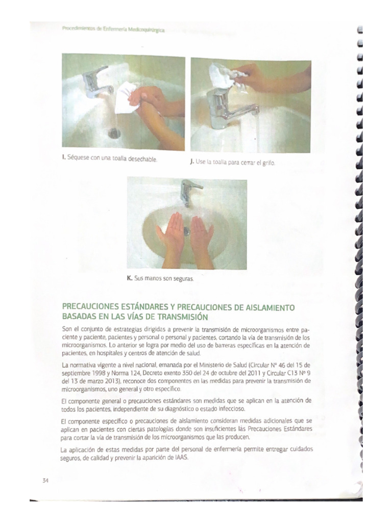 Procedimientos de Enfermería Medicoquirúrgica | PDF