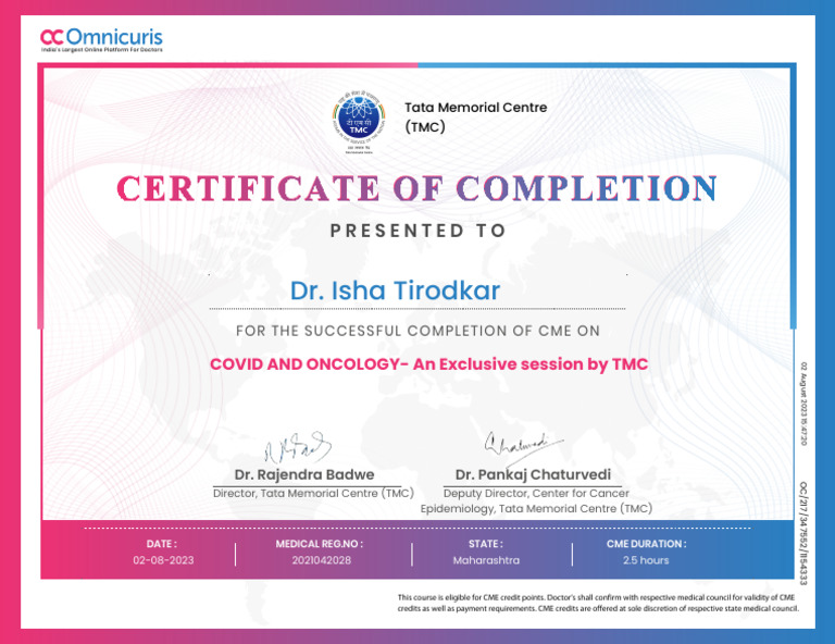 Covid and Oncology CME | PDF