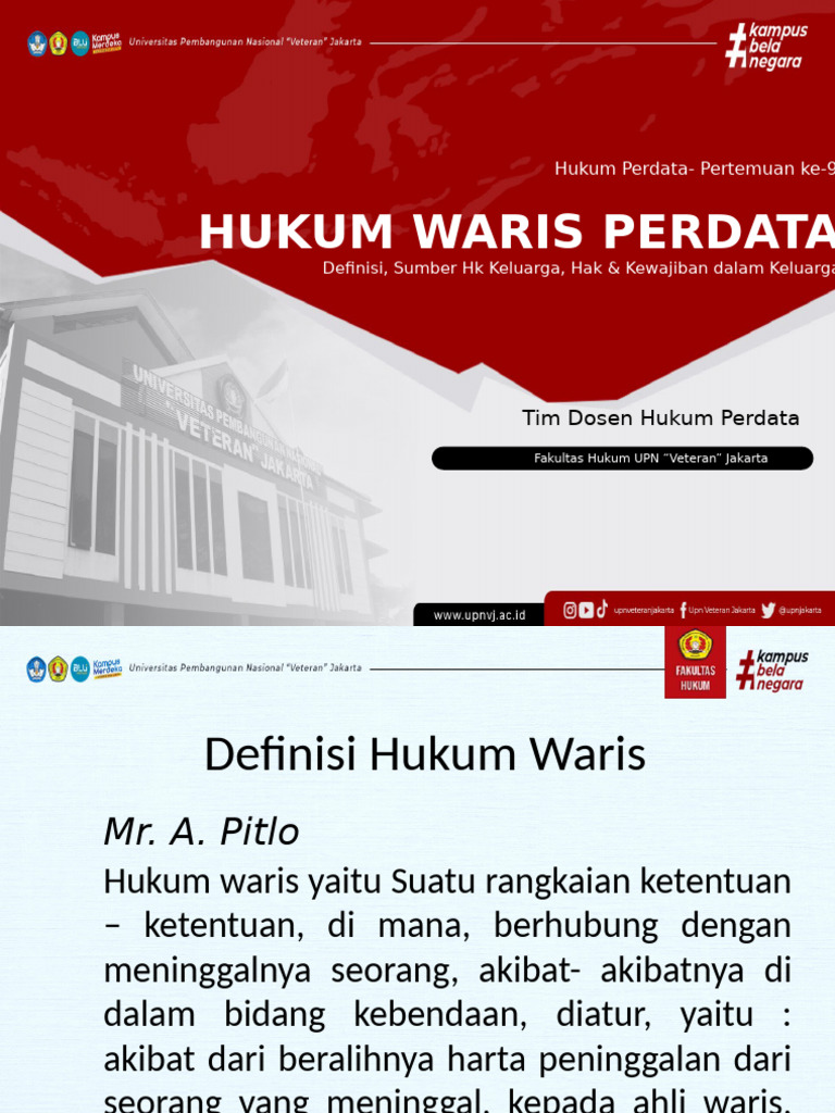 TM 9 HK Waris Perdata | PDF