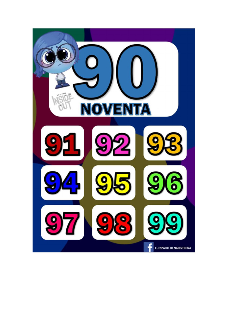 Numeros Del 10 Al 100 | PDF