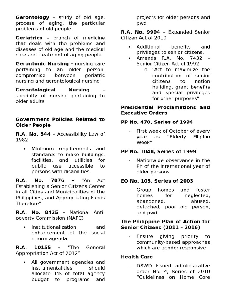 Gerontology | PDF | Ageing | Geriatrics