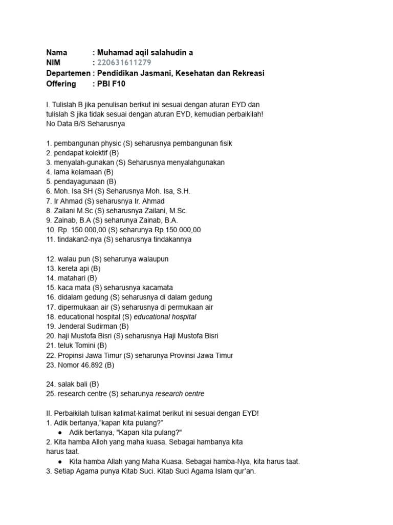 Salinan Dari Muhammad Aqil Salahudin Al Ayubi | PDF