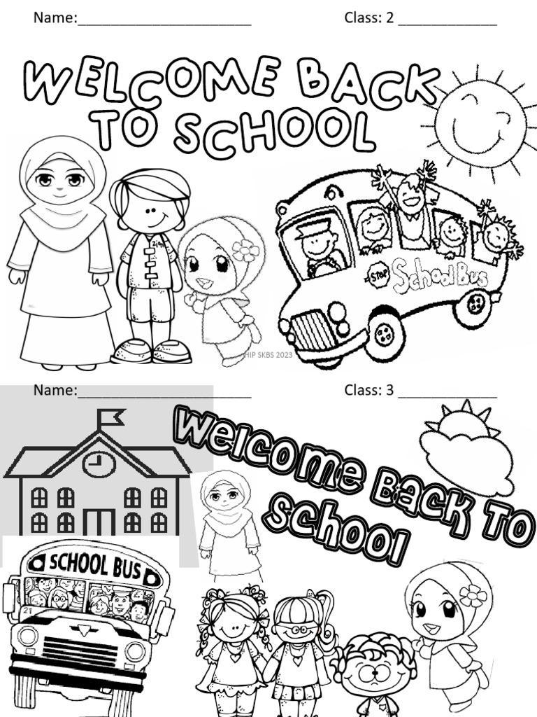 Welcome Back To School | PDF
