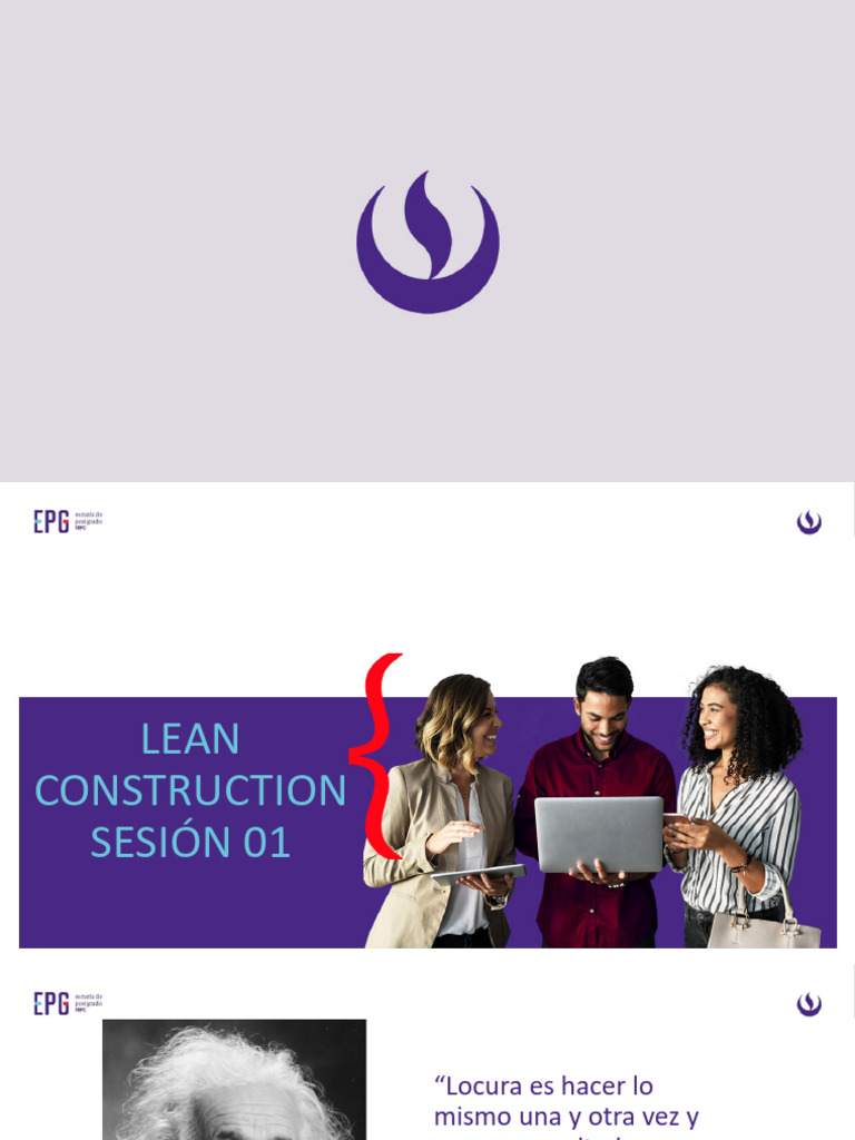 Sesión 01 Sector Construcción en El Perú - Gestión Tradicional y Enfoque LEAN | PDF