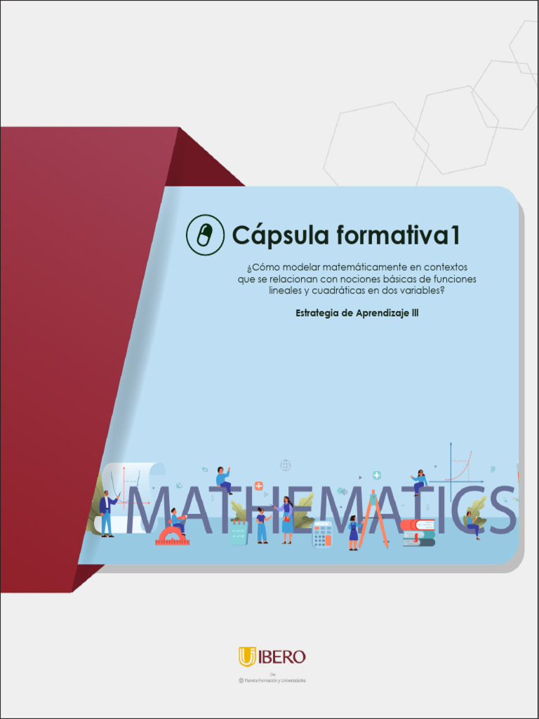 ¿Cómo Modelar Matemáticamente en Contextos | PDF