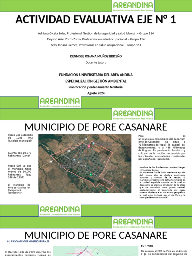 Ot - Actividad Evaluativa Eje #1 | PDF