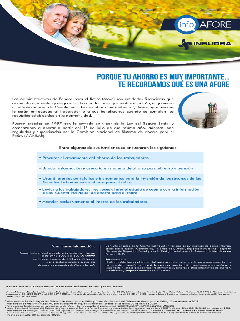 Que Es Un Afore | PDF