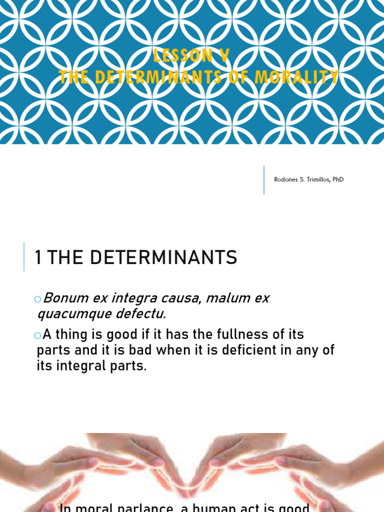 5 The Determinants of Morality | PDF