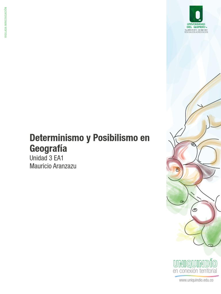 Determinismo y Posibilismo | PDF