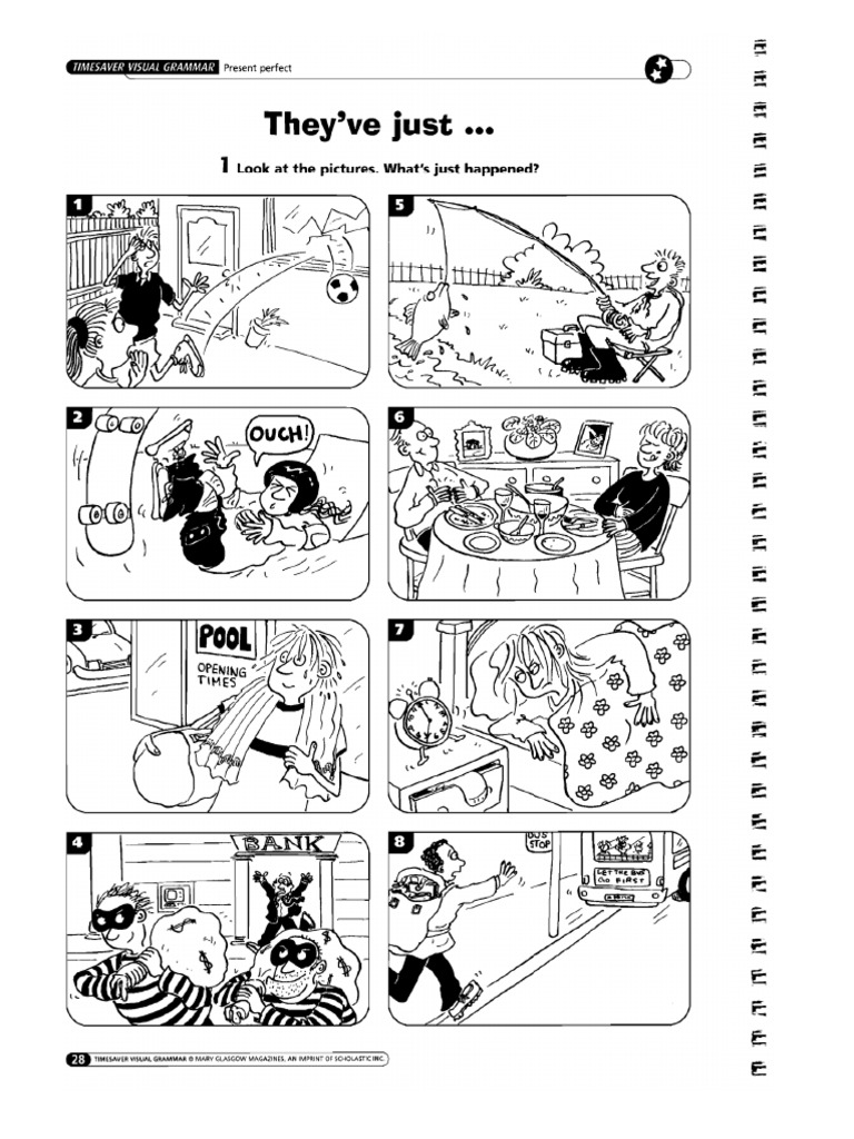 96 Present Perfect Simple Homework PDF | PDF