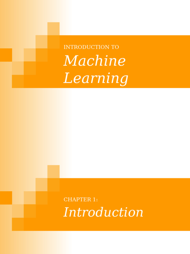 CS3491-AI ML-Chapter 1 | PDF | Machine Learning | Pattern Recognition