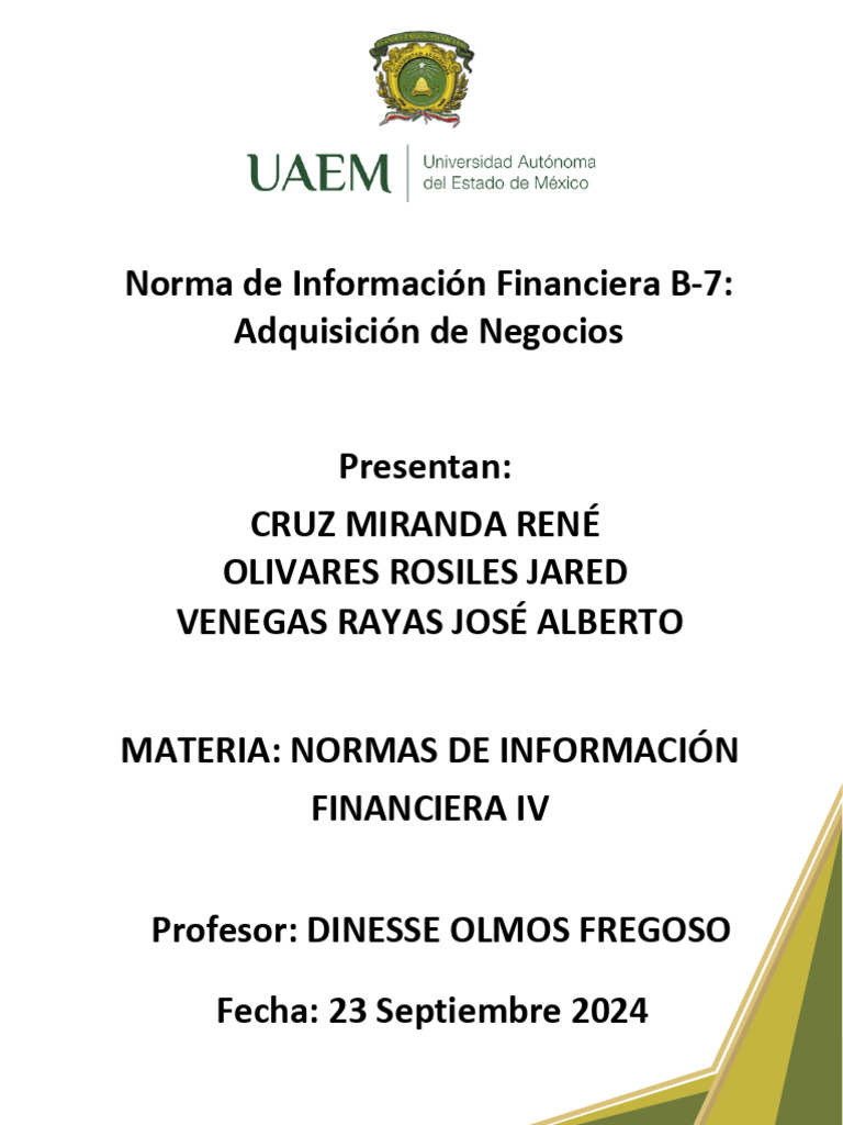 Cuestionario nif B - 1 | PDF