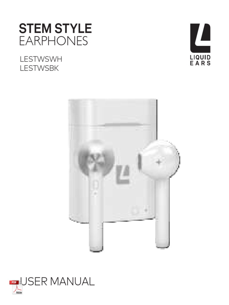 Earphones Manual | PDF