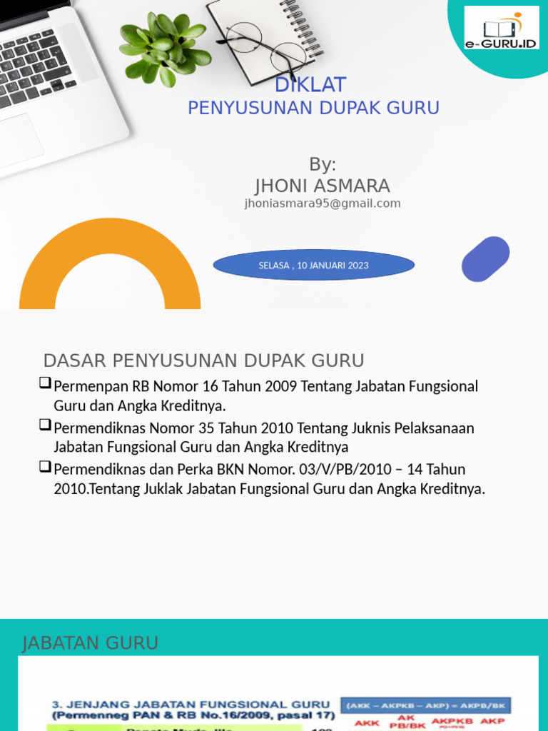 Diklat Dupak #7 | PDF