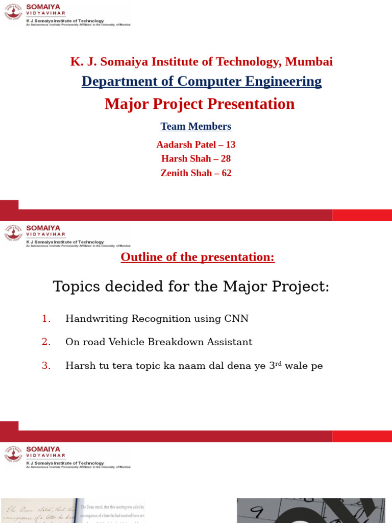 Major Project Ideas 13,28,62 | PDF
