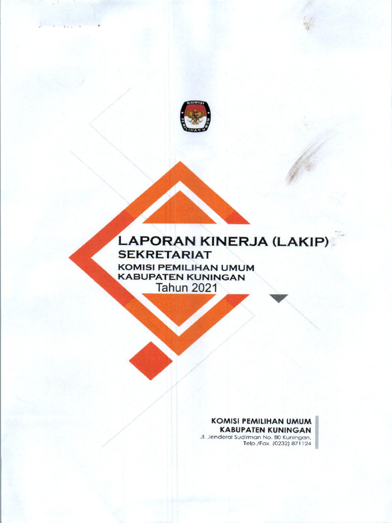 Lakip Sekretariat Kpu 2021 | PDF