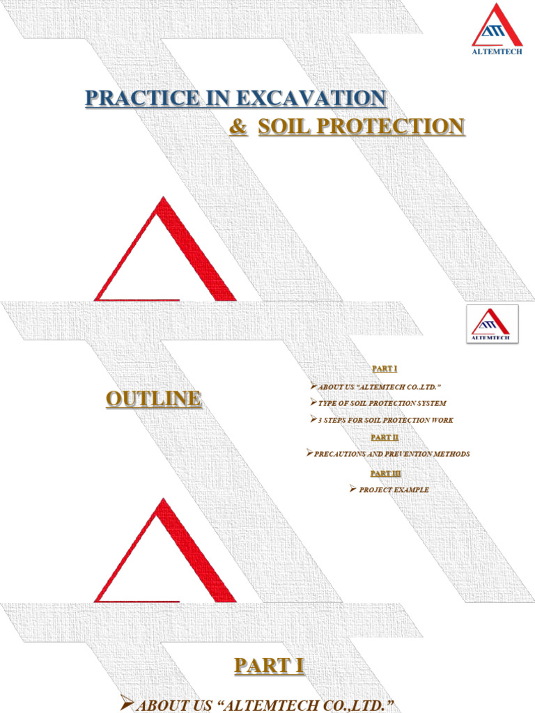 อ.วิษณุ - Presentation Practice of Excavation - Soil Protection (PPS ...