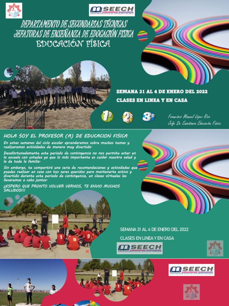 2 Cuento Motor Olimpiadas de Las Capacidades Fisicas Semana 31 Al | PDF