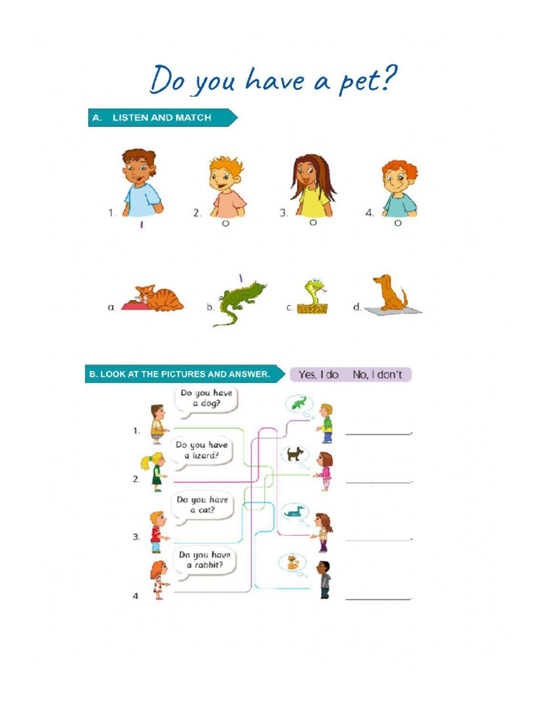 Key Word Pets | PDF