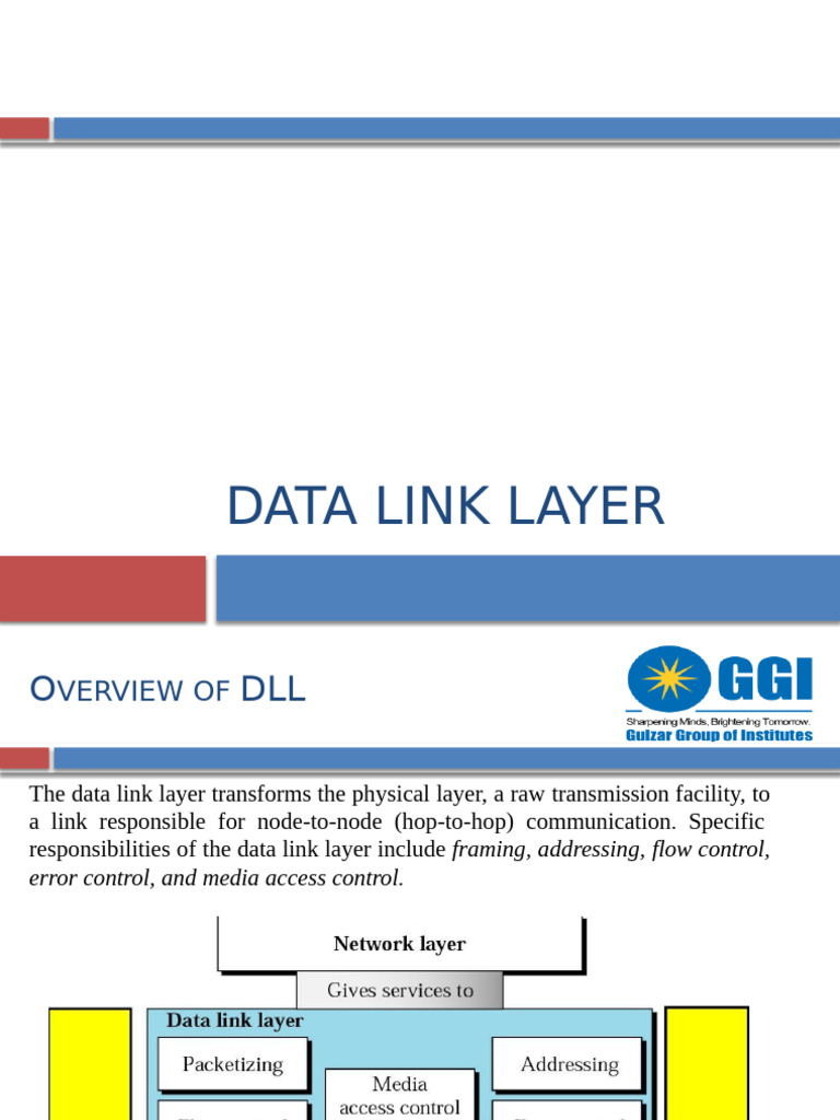 Data Link Layer | PDF
