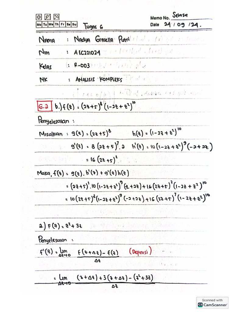 A1C221024 - Nadya Grasella Putri - Tugas 6 | PDF