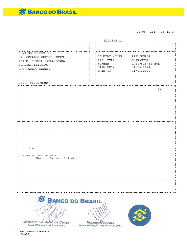 Bank Statement | PDF