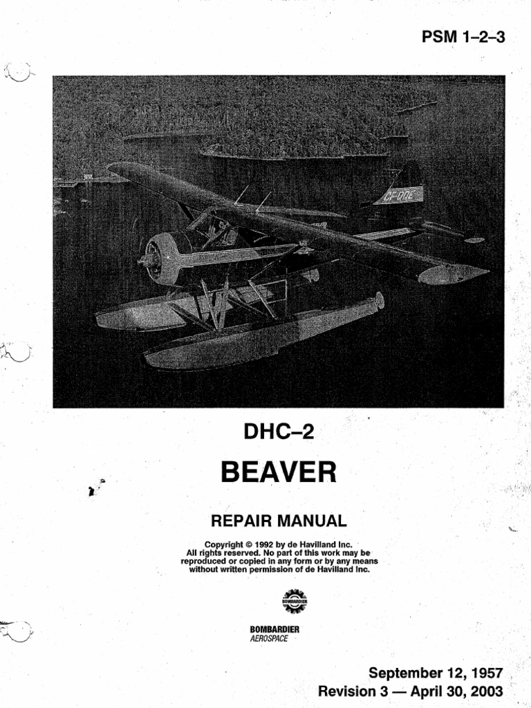 DHC-2 (Beaver) - PSM1-2-3 (Cover Page) | PDF