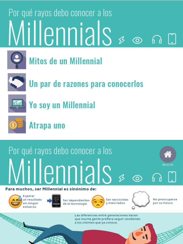 Infografía Millennials | PDF