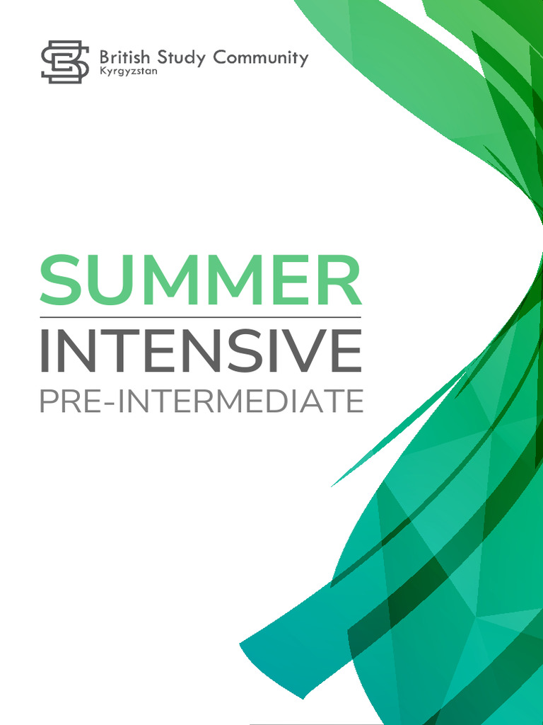 Insight Pre-Intermediate For Print | PDF