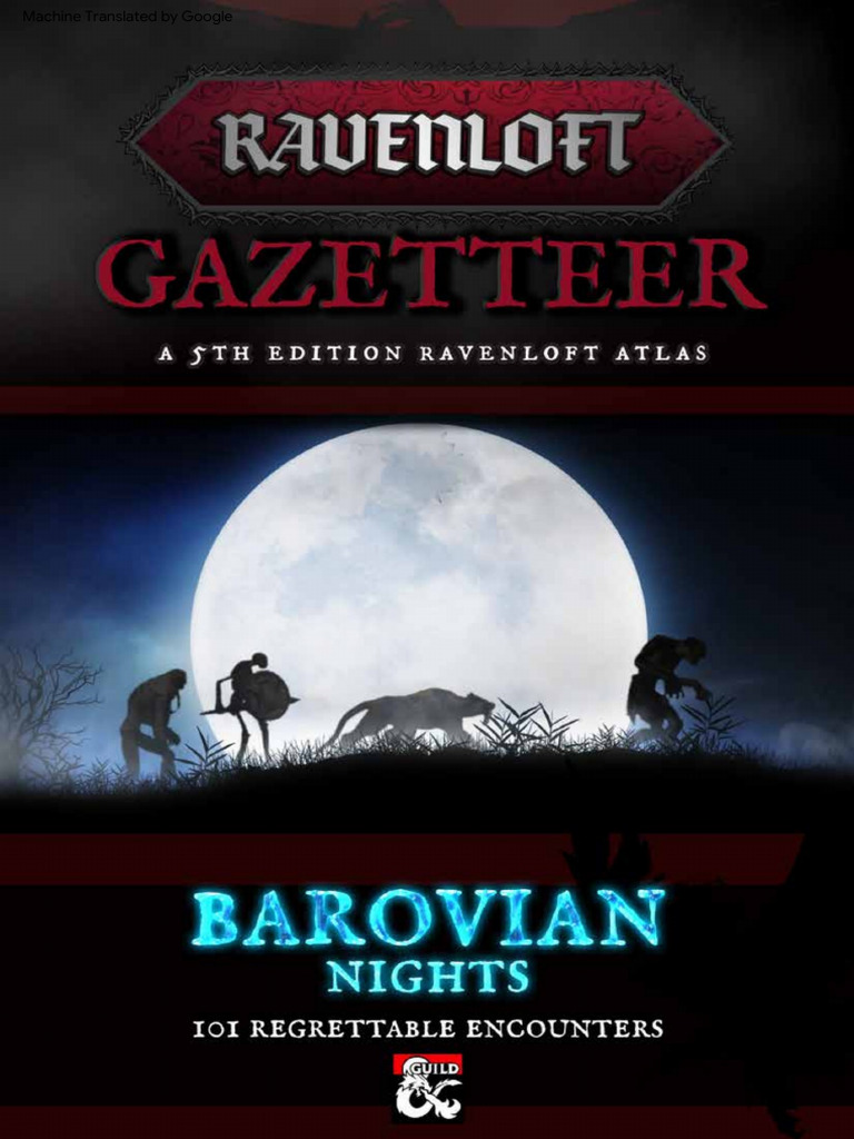Ravenloft Encounters ESP | PDF