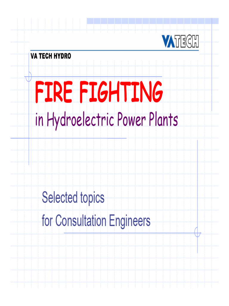 FireFighting Hydroelectric | PDF