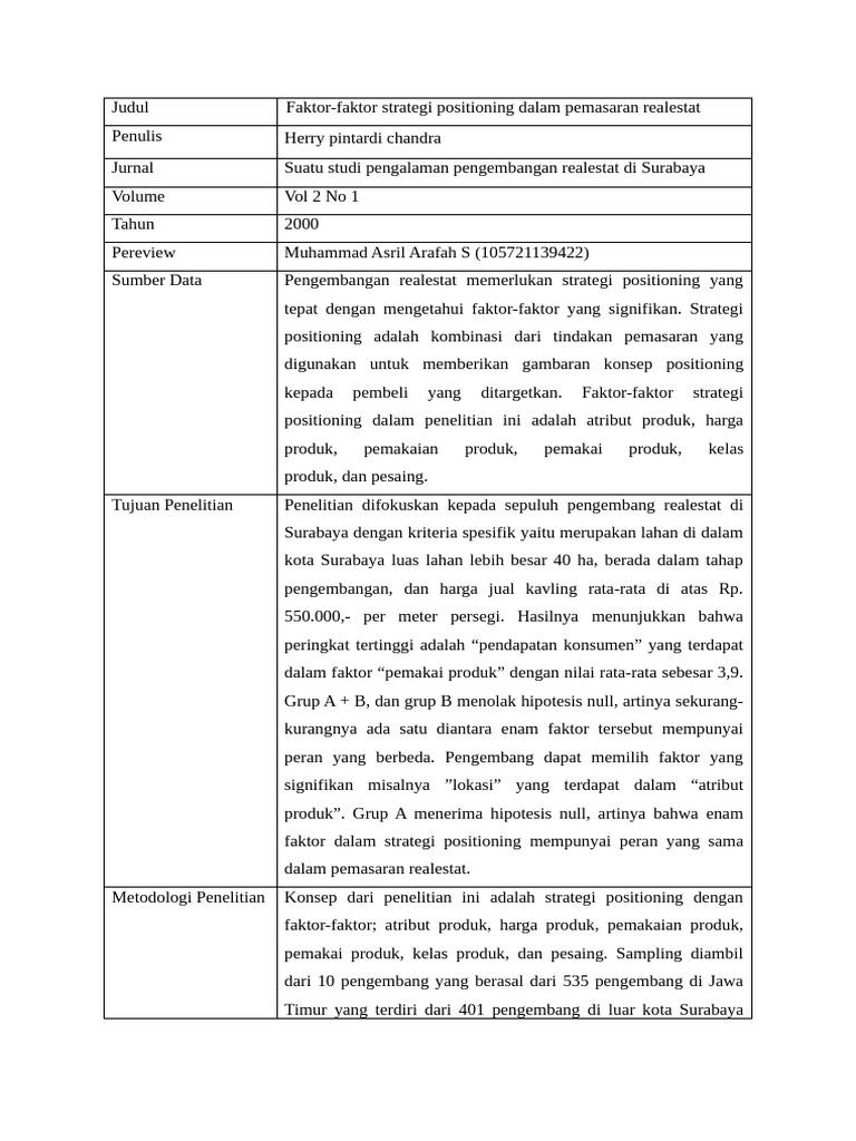 Review Jurnal Muhammad Asril Arafah S 105721139422 6 | PDF