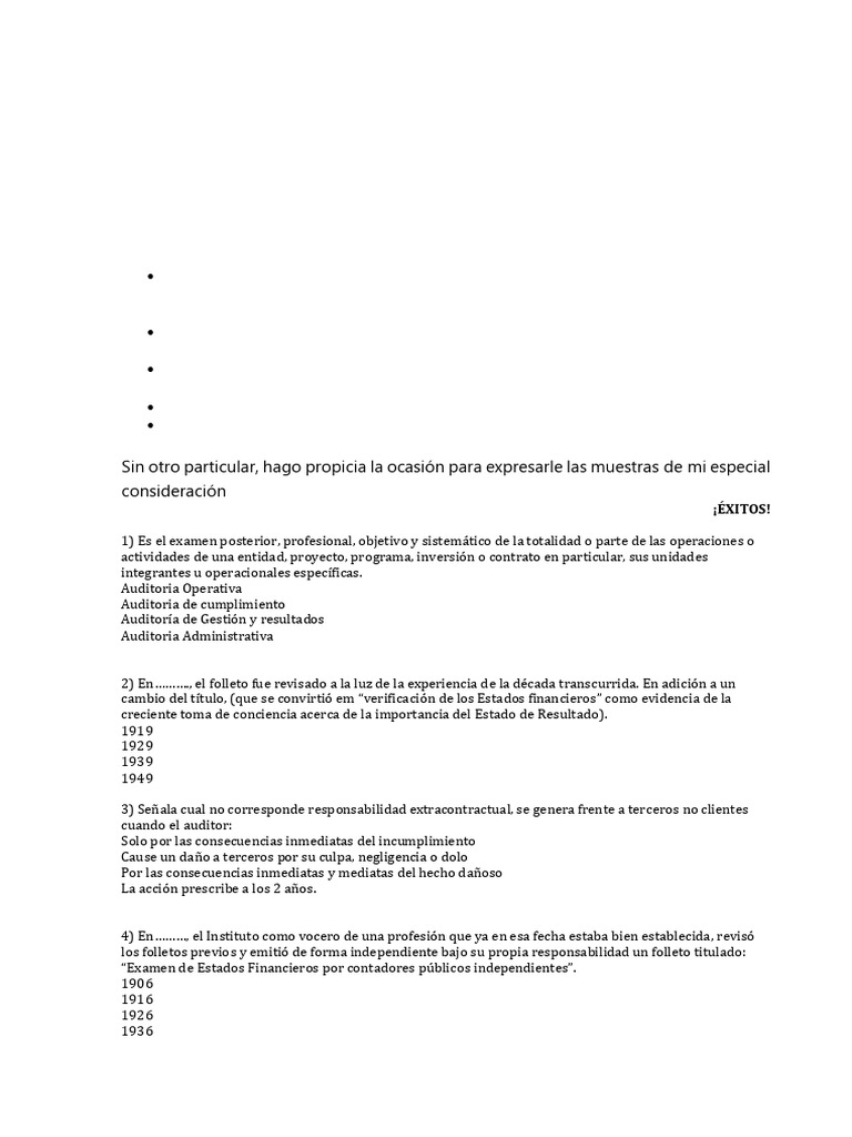 Instrucciones: Sin Otro Particular, Hago Propicia La Ocasión para ...