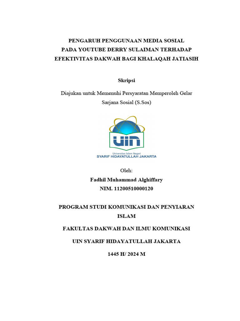 Fadhil Muhammad Al Ghiffary-FDK-TL | PDF