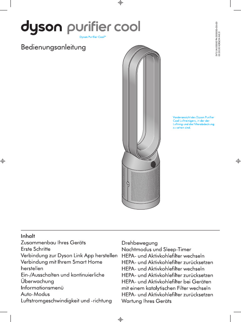 Dyson TP07 - TP09 - Usermanual (1) - 240926 - 120640 | PDF