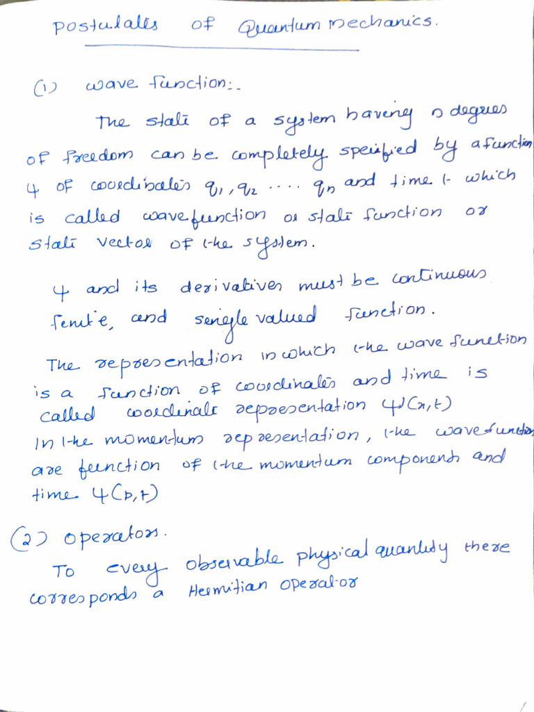 Classical - Quantum Mechanics | PDF